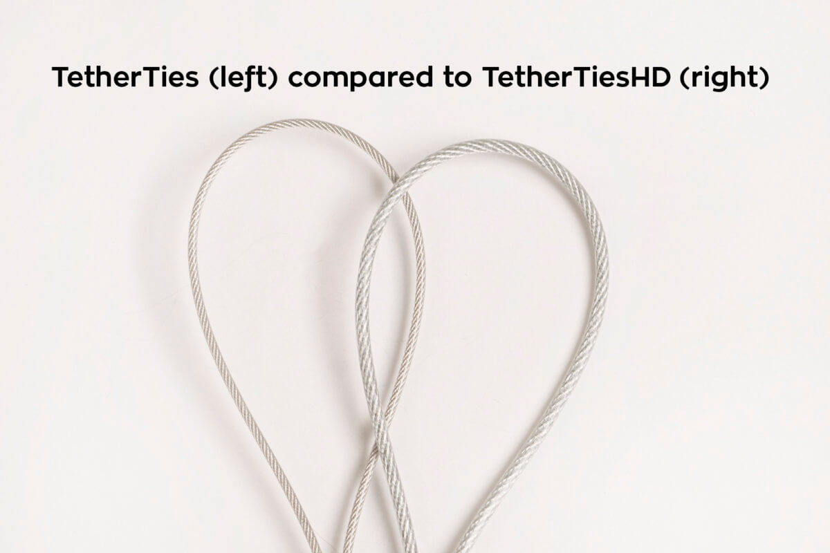 Cable Tethers: Extron Lockit Adapter Tether vs. TetherTies